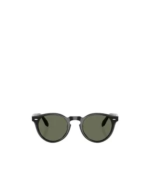 Oliver Spencer Round Frame Sunglasses - Green