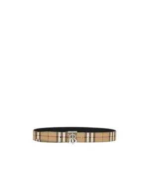 Burberry Tb Buckle Belt - Multicolor