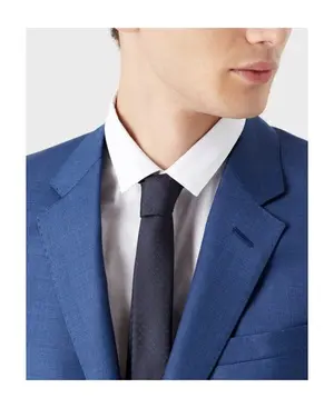 Emporio Armani Geometric Monogram Tie