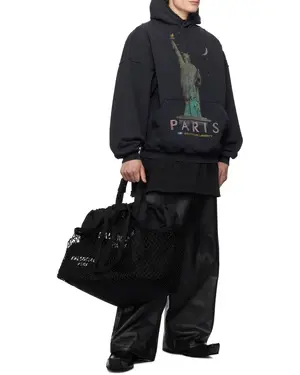 Balenciaga Liberty Destroyed Oversized Hoodie