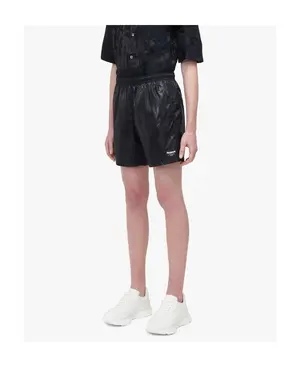 Alexander McQueen Graffiti Print Swim Shorts