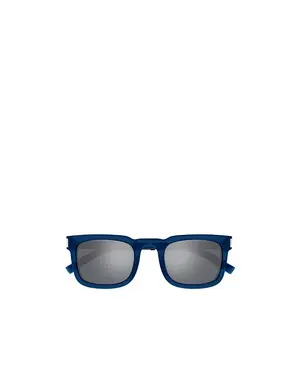 Saint Laurent Square Frame Sunglasses - Gray