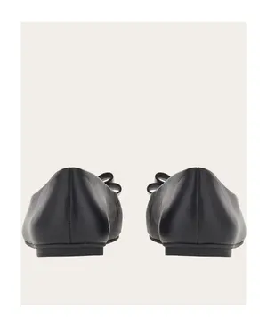 FERRAGAMO Ballet Flats With Bow And Knot Detailing