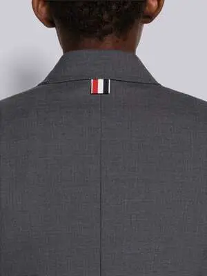 Thom Browne 4-bar Stripe Wool Coat