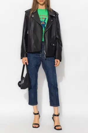 Dsquared2 Cropped Straight-leg Jeans - Blue