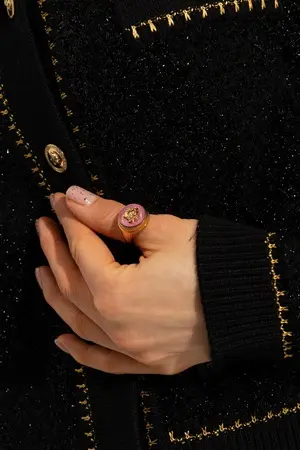 Versace Medusa Head Signet Ring
