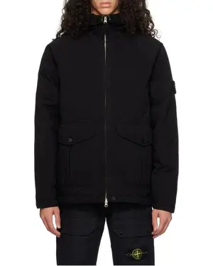 Stone Island David Tc Down Hooded Jacket