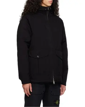 Stone Island David Tc Down Hooded Jacket