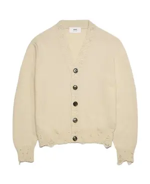 Ami Cut Out Cardigans For Men