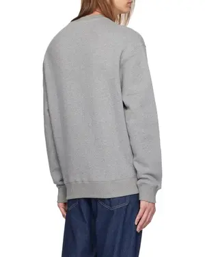 Maison Kitsuné Fox Printed Crewneck Sweatshirt