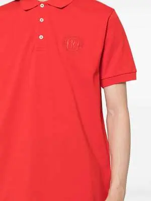 Bally Logo-embroidered Organic Cotton Polo Shirt