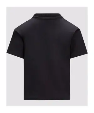 Moncler Logo Embroidered Crewneck T-shirt