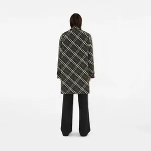 Burberry Nova Check Reversible Buttoned Coat
