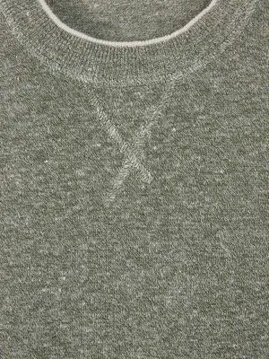 Fedeli Linen Blend Pullover