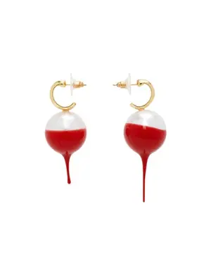 Ottolinger Dipped Pearl Earrings - Multicolor