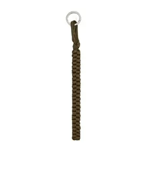 Bottega Veneta Intreccio Rope Key Ring - Brown