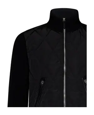TOM FORD Ribbed-knit Padded Jacket