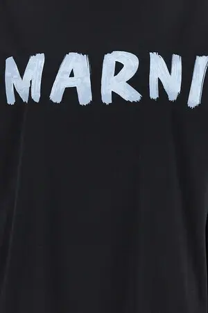 Marni Logo Print Long Sleeve T-shirt