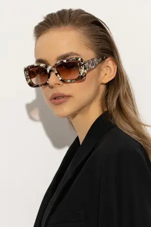Chloé Rectangular Frame Sunglasses