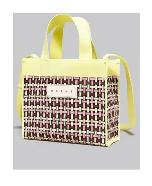 Marni Jacquard Shopper Bag