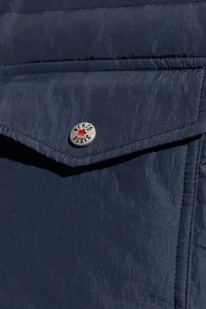 Kenzo Quilted Padded Shirt Jacket