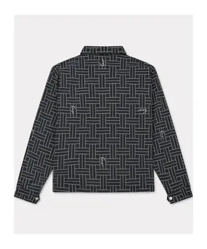 Kenzo Weave Printed Windbreaker