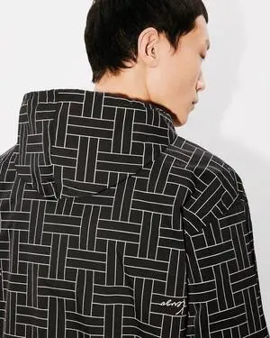 Kenzo Weave Printed Windbreaker
