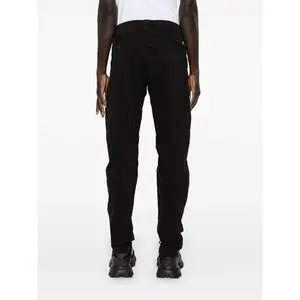 C.P. COMPANY Stretch Sateen Ergonomic Lens Cargo Pants - Black