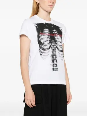 Alexander McQueen Ribcage Graphic T-shirt