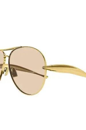 Bottega Veneta Aviator Sunglasses