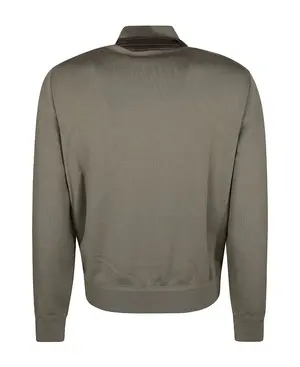 TOM FORD Padded Wool Zip-up Jacket - Green