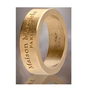 MAISON MARGIELA Palladium Logo Ring
