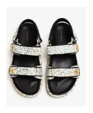 Tory Burch Kira Sport Sandals - Black