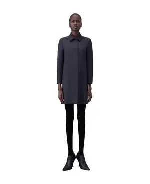 Thom Browne Layered Poplin-panel Dress