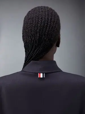 Thom Browne Layered Poplin-panel Dress