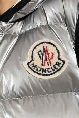 Moncler Hera Hooded Quilted Down Vest With Belt Detail