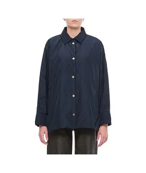 Max Mara Buttoned Long-sleeved Jacket - Black