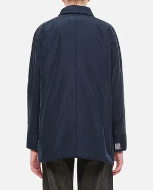 Max Mara Buttoned Long-sleeved Jacket - Black