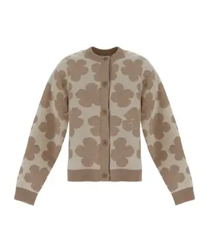 Kenzo Hana Dots Embroidered Cardigan