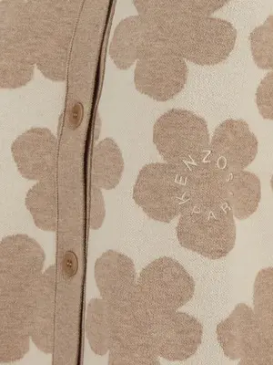 Kenzo Hana Dots Embroidered Cardigan