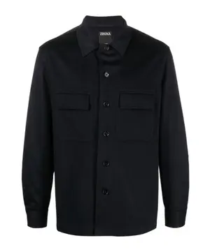Zegna Logo Outerwear For Men