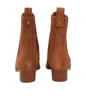 Michael Kors Kinlee Suede Pointed Toe Boots