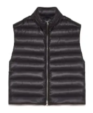 JIL SANDER Quilted Zipper Vest