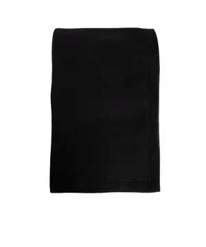 Rick Owens Logo Scarf - Black