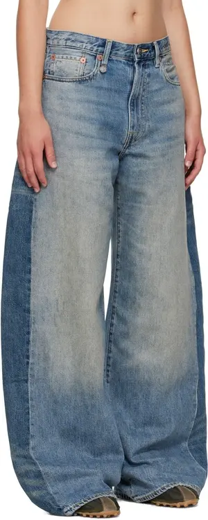 R13 Wide-leg Jeans With Belt Loops