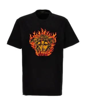 Versace Medusa-print Short-sleeve T-shirt