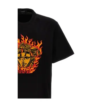 Versace Medusa-print Short-sleeve T-shirt