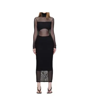 MUGLER Illusion Dress