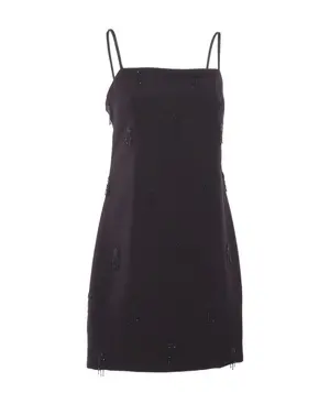 P.a.r.o.s.h Embellished Sleeveless Mini Dress