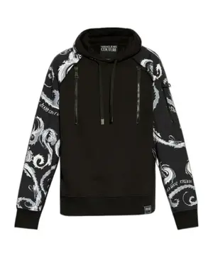Versace Baroque Print Hooded Sweatshirt